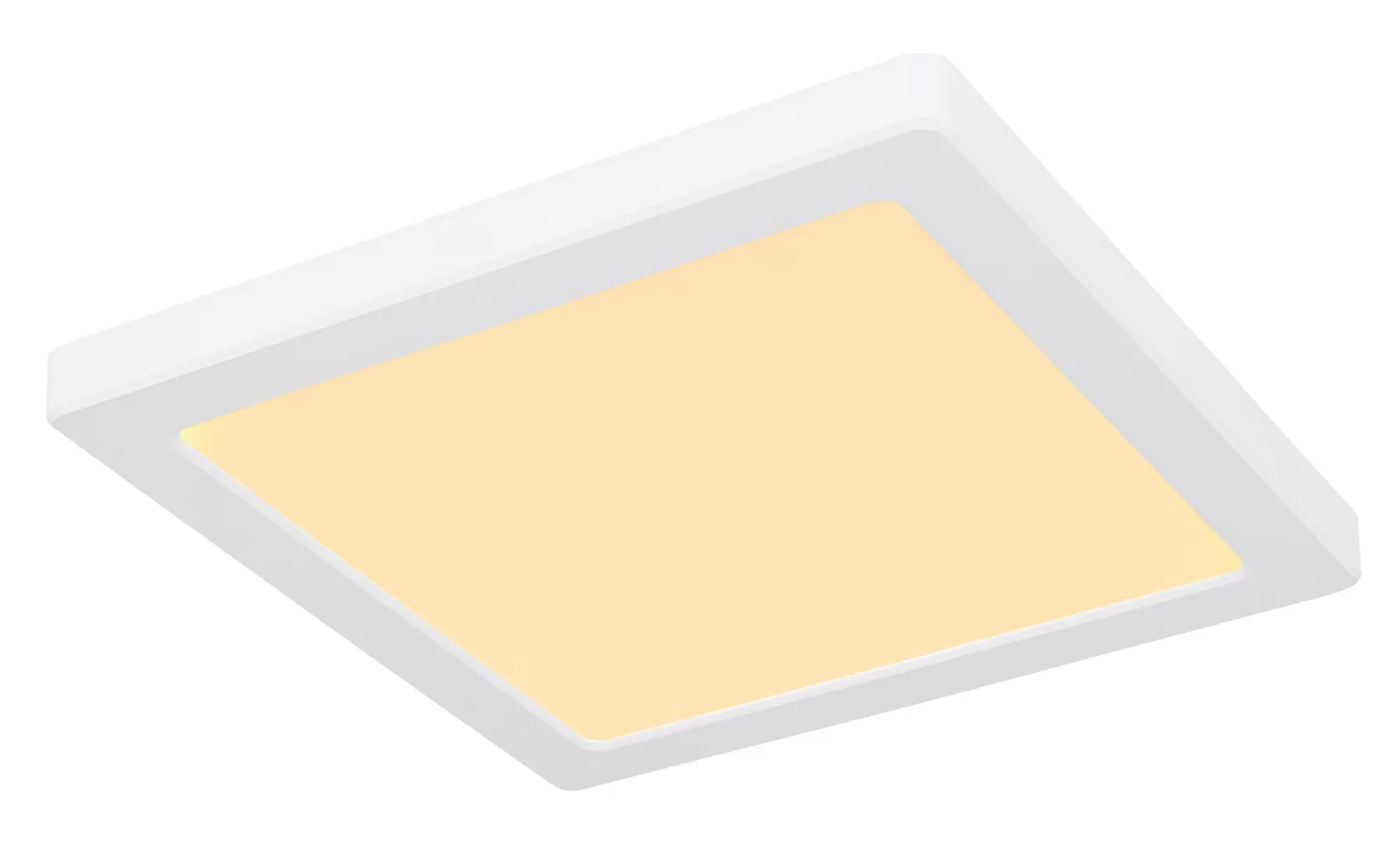 Plafoniera LED Globo Lighting Lasse, 18W, 3 trepte, alb - opal