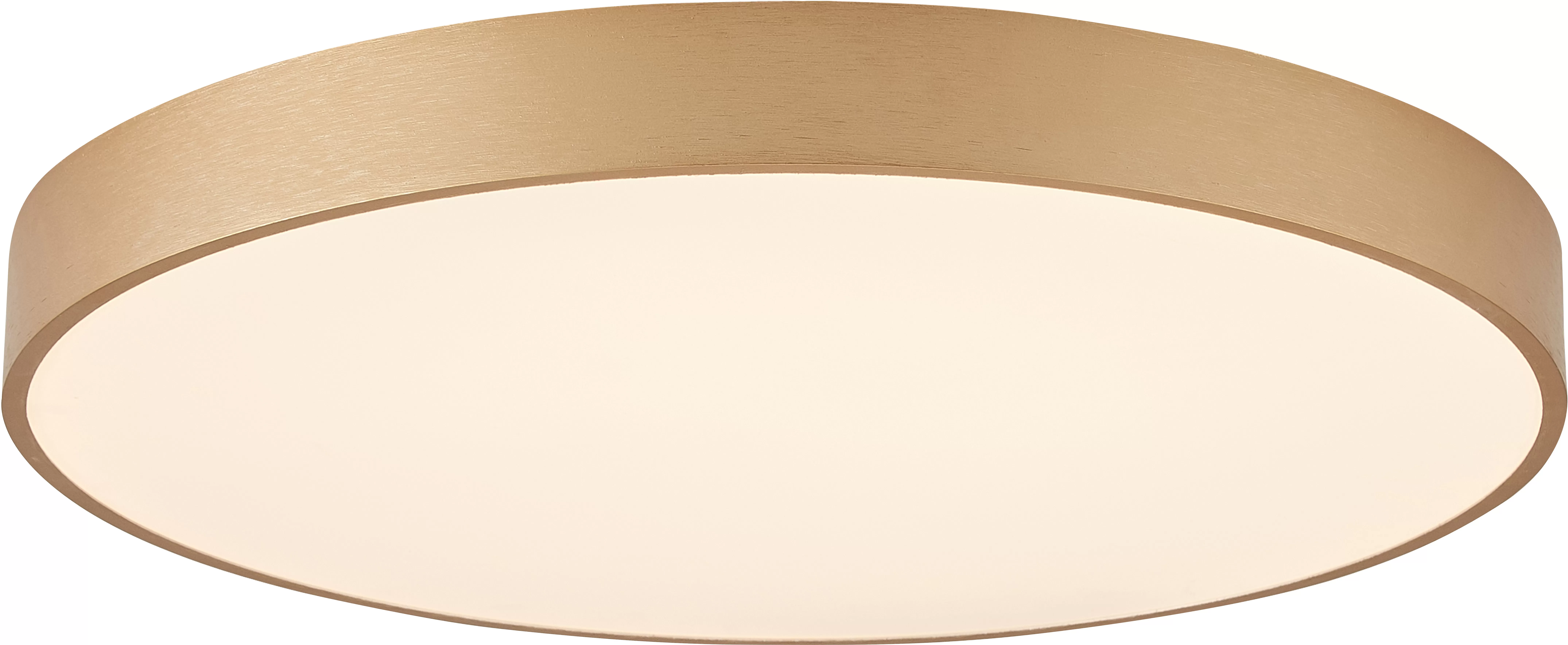 Plafoniera LED AZzardo Marcello, 80W, auriu, dimabil