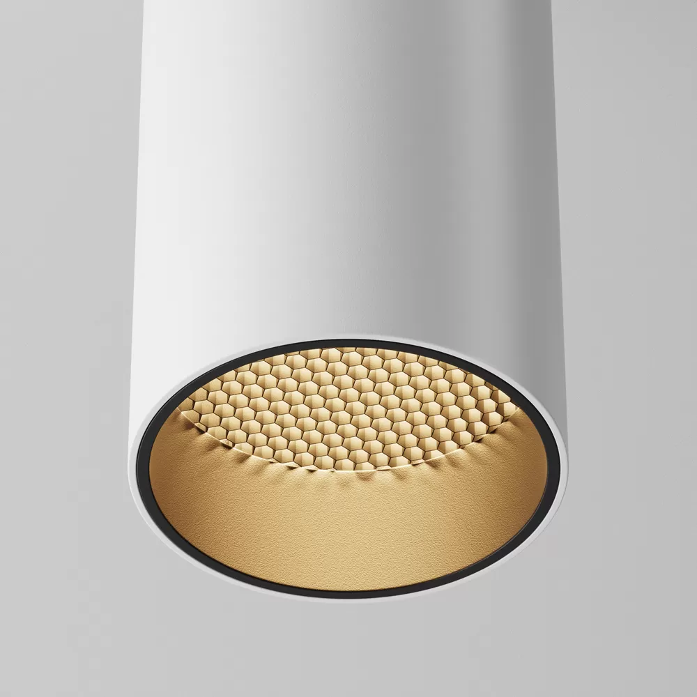 Spot fix LED Maytoni Focus LED, 12W, 3000K, TRIAC, alb
