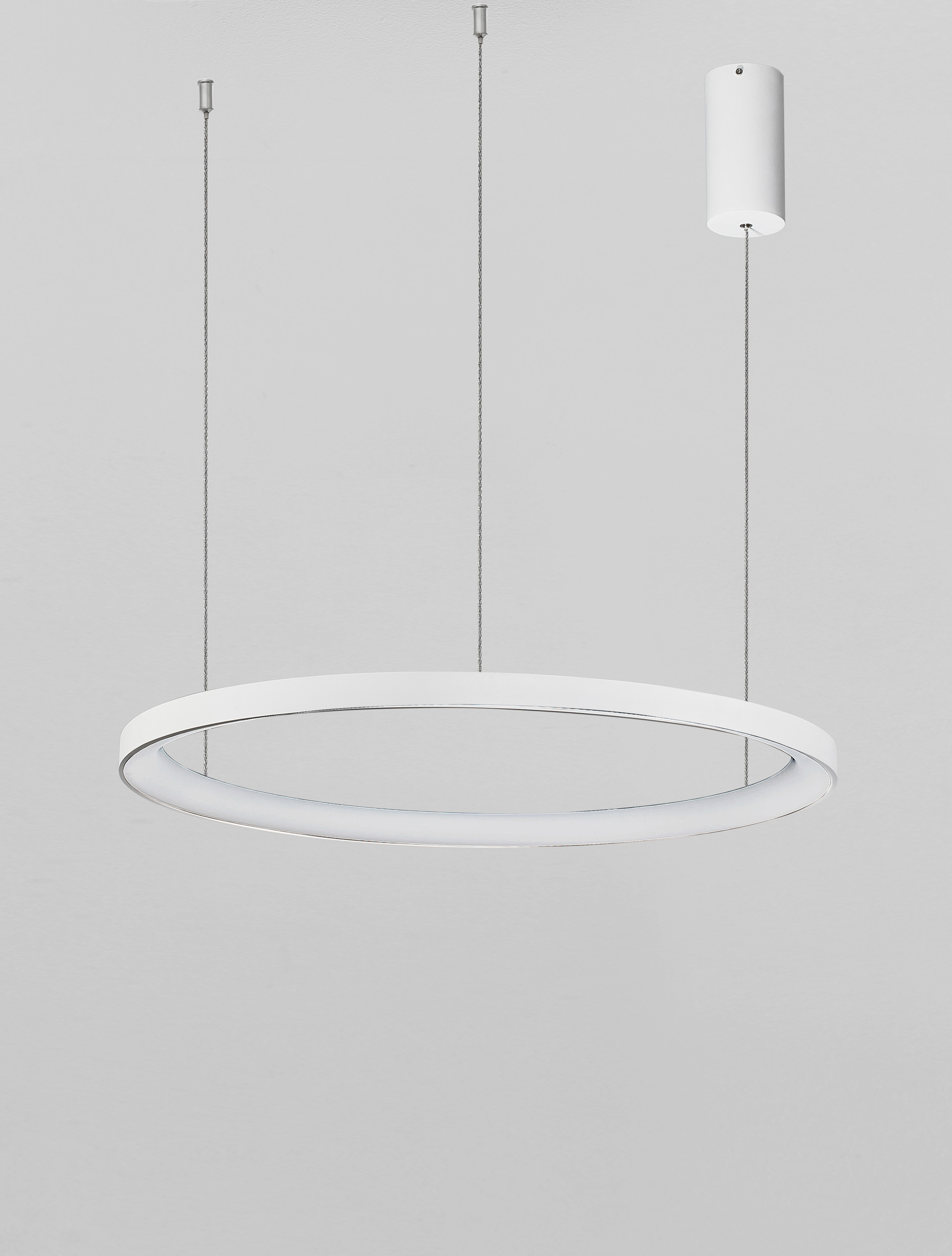 Pendule :: Pendule moderne :: Pendul LED Nova Luce Pertino, 48W, alb ...