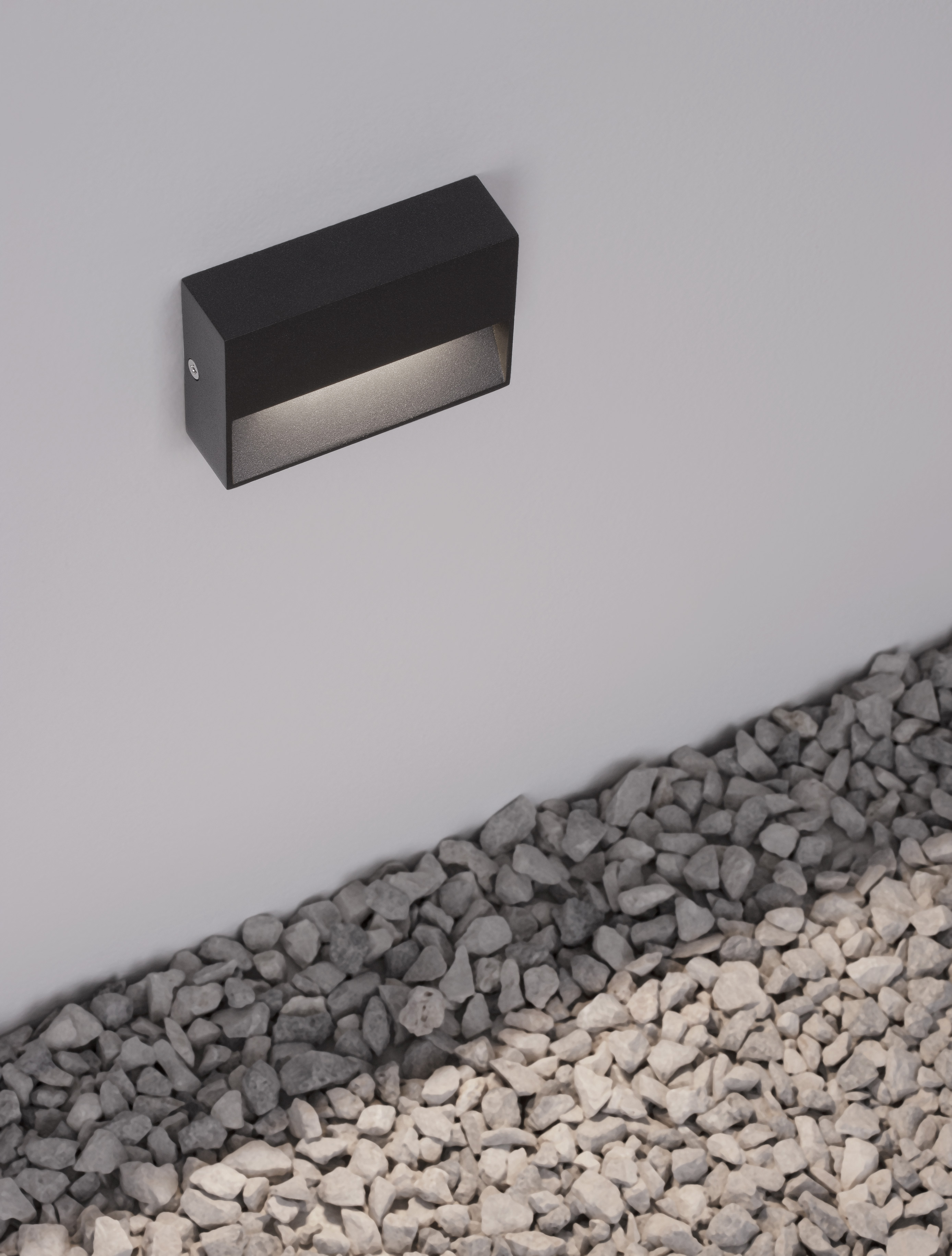 Spot trepte/pardoseli LED Nova Luce Vision, 1.5W, antracit, touch, IP54