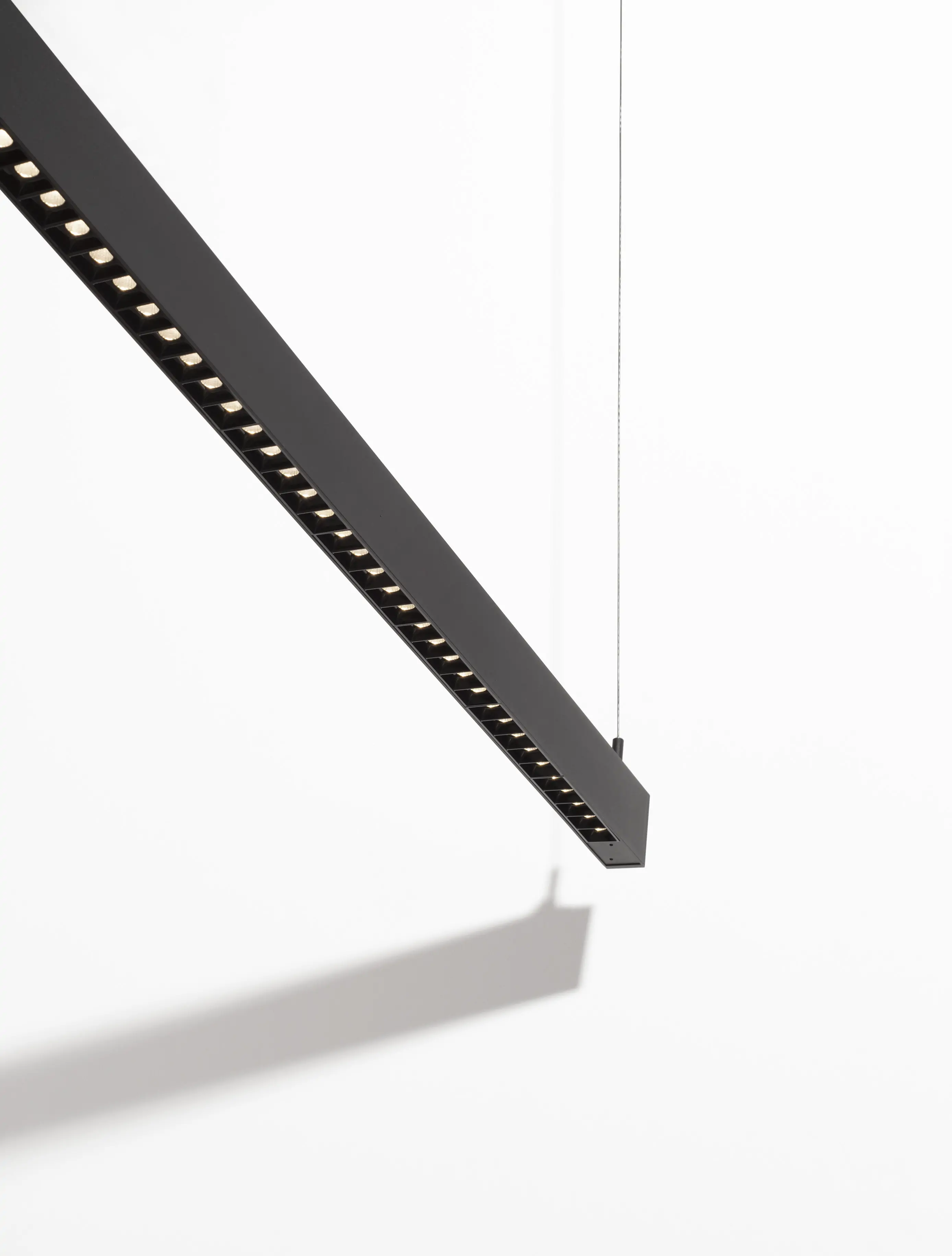 Profil LED suspendat Nova Luce Smart Lina, 25W, 3000K, negru, dimabil ...